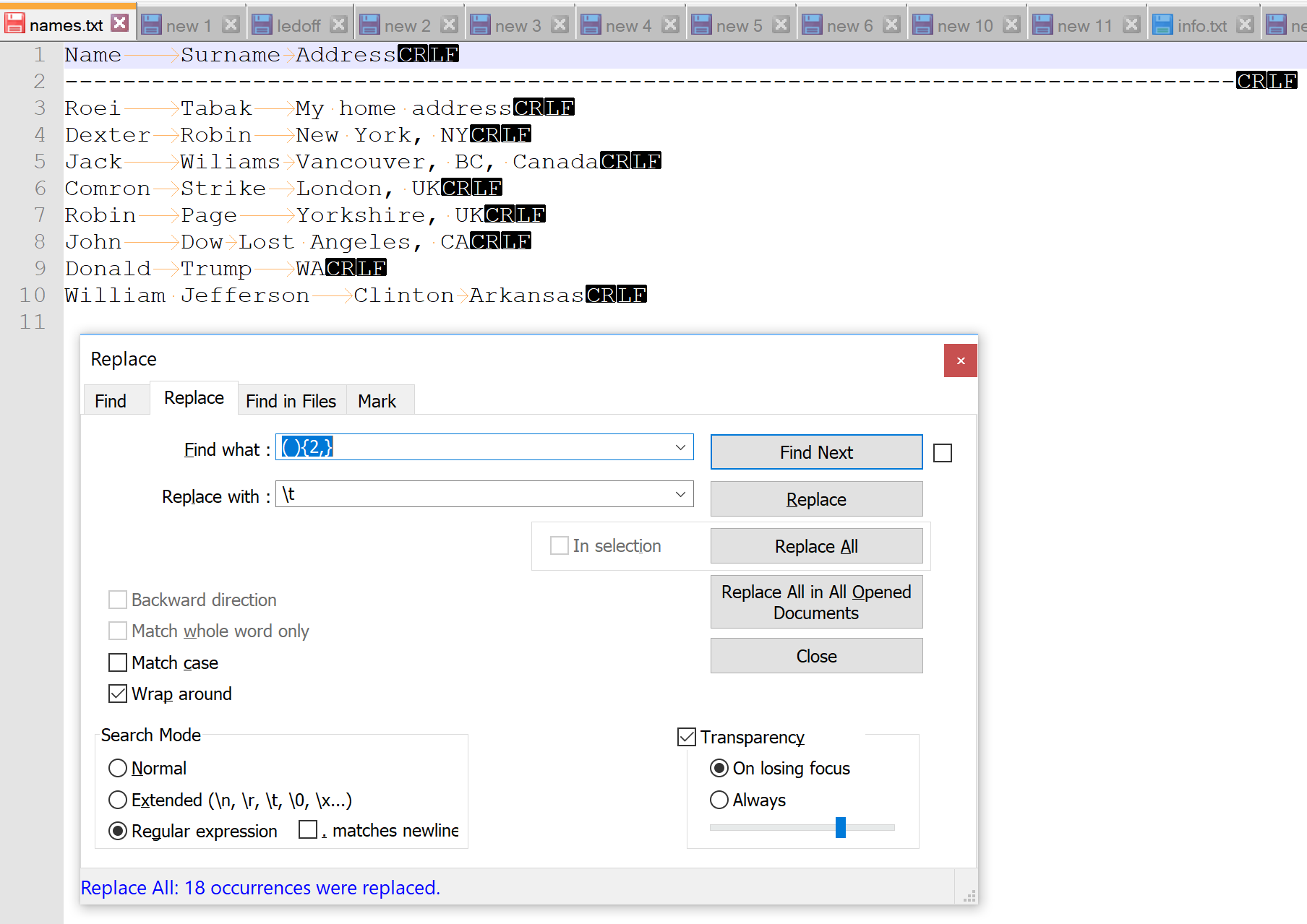 Convert Fixed Width Flat File To Tab Delimited Or CSV Roei s Tips